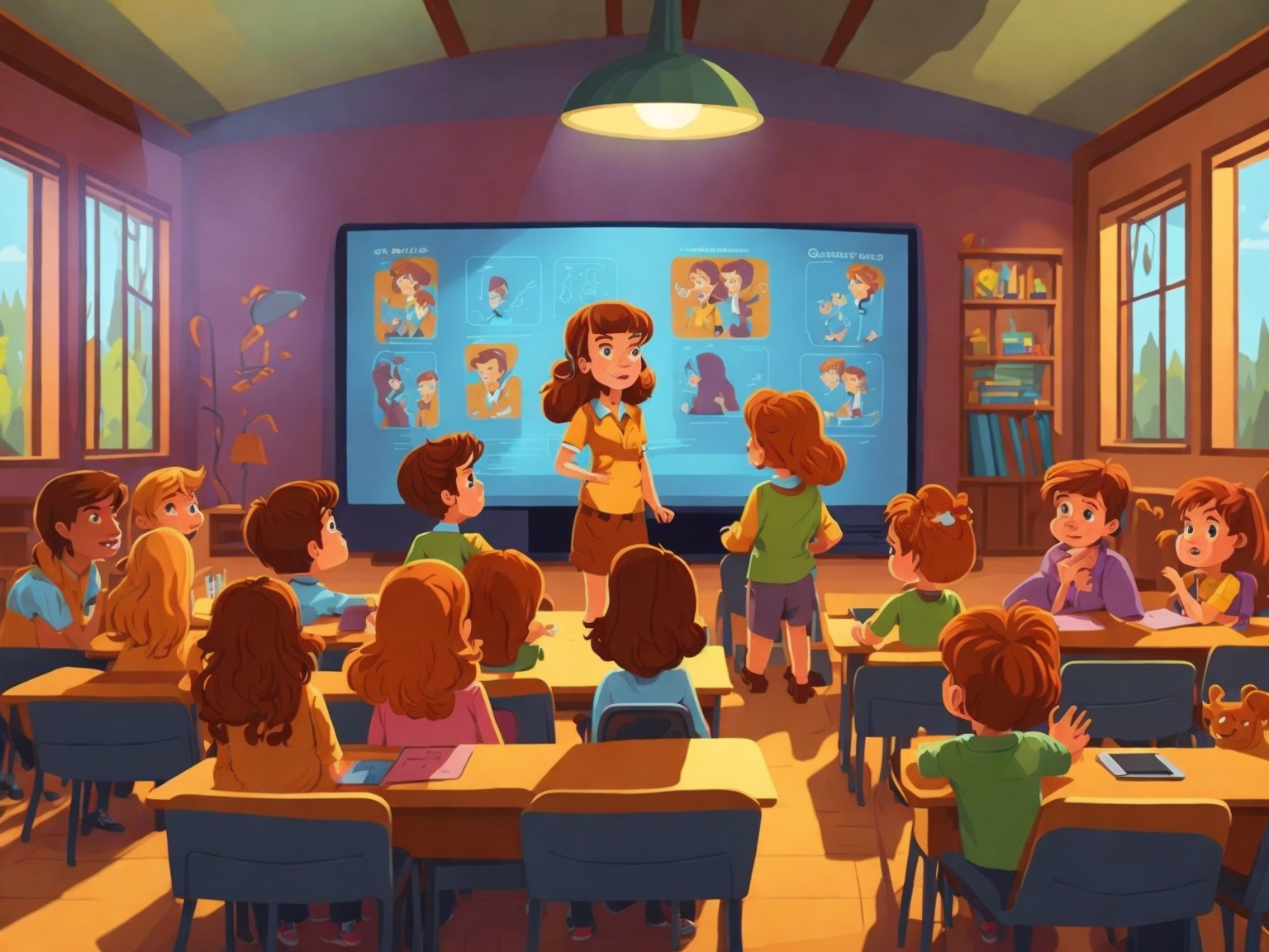 Interactive Digital Lessons and Gamification in the New Classroom
